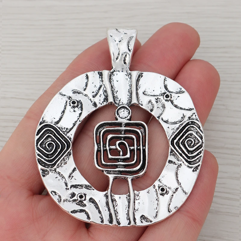 2-x-Tibetischen-Silber-Gro-e-Tribal-Boho-Swirl-Spiral-Stil-Charms-Anh-nger-f-r.jpg