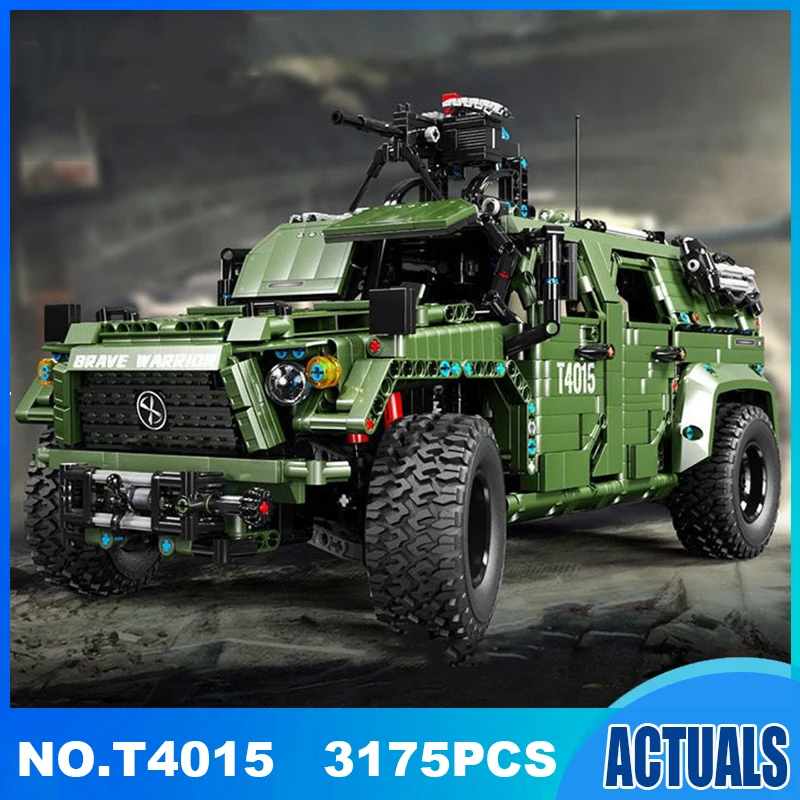 1-8-Military-Off-road-Vehicle-Model-Building-Block-Bricks-RC-Car-Toys ...