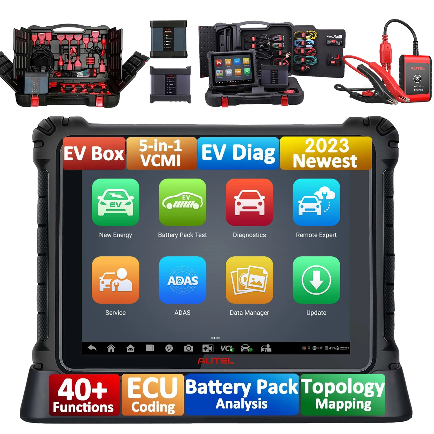 Autel maxisys ultra ev scanner topo inteligente veículo elétrico ...