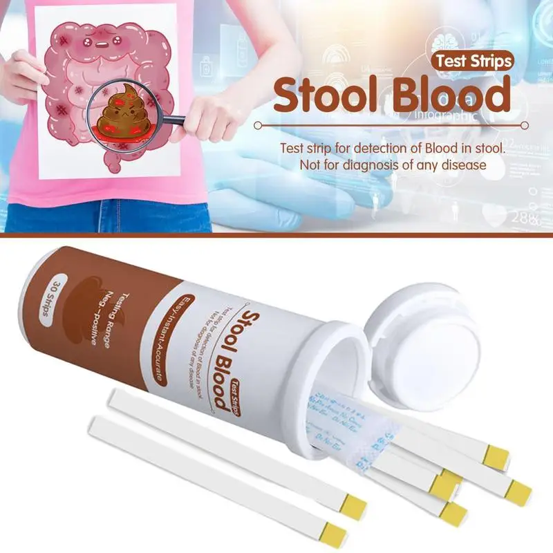 Fecal-Occult-Blood-Stool-Test-Kit-Analysis-Paper-Strips-For-Monitoring ...