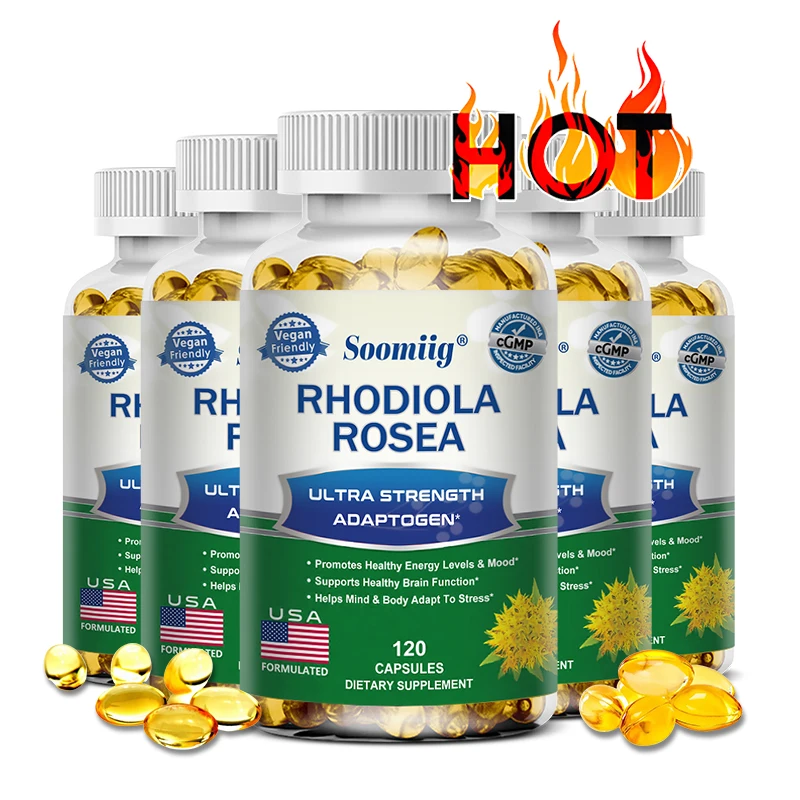 Rhodiola-Rosea-Supplement-Promotes-Anti-Stress-Relief-Natural-Mood-and ...