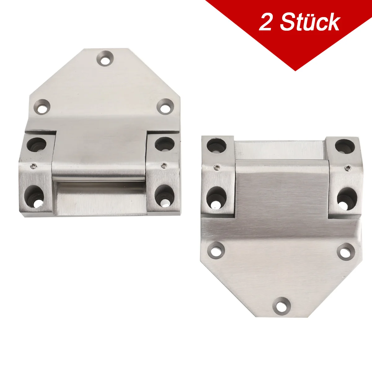 2pcs Door Hinges Heavy Duty Precision Casting Stainless Steel Door T ...