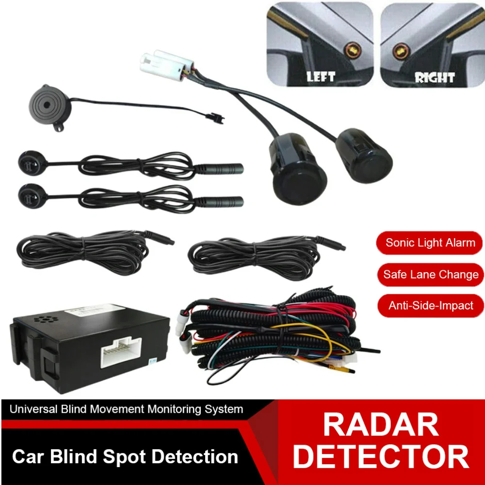 Universele-Auto-Dode-Hoek-Detectie-12V-Bsd-Waarschuwingslampje-Assist ...