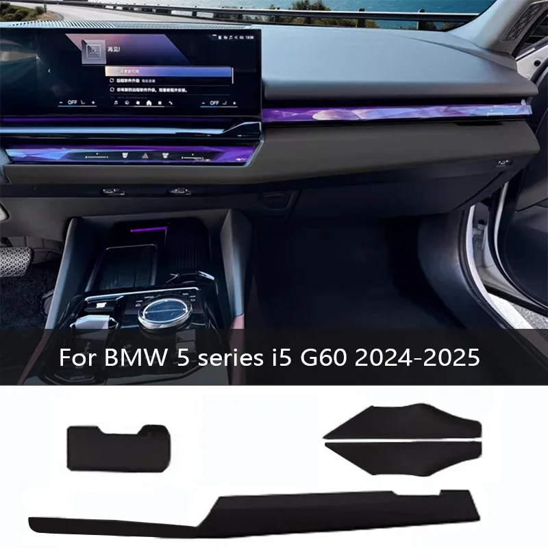 For BMW 5 series i5 G60 2024 -2025 LHD Car Center Console Trim Panel ...