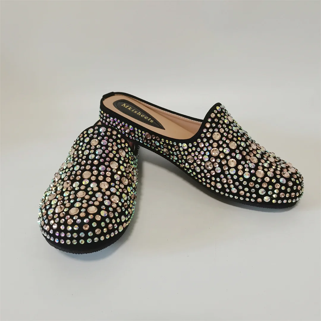 Hot-Sale-Multicolor-Flat-Heel-Sequin-Women-s-Slippers-Casual-Banquet ...