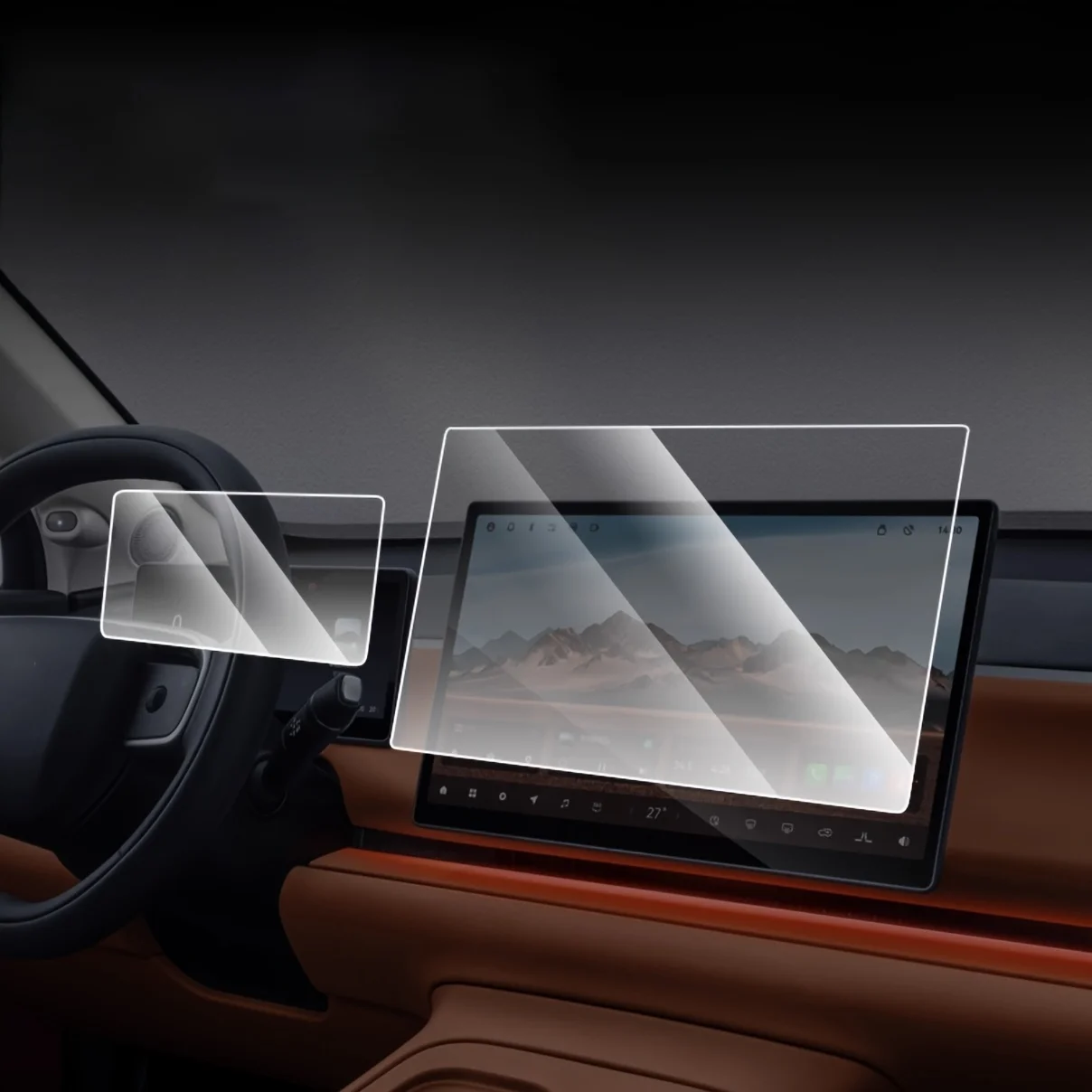 Tempered Glass For Leapmotor C10 2024 2025 2026 Touch Screen Navigation ...
