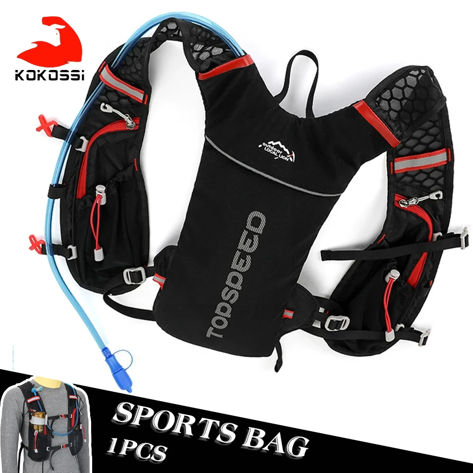 Kokossi 1pcs Running Bag Bicycle Backpack Cycling Run Bag Rucksack ...