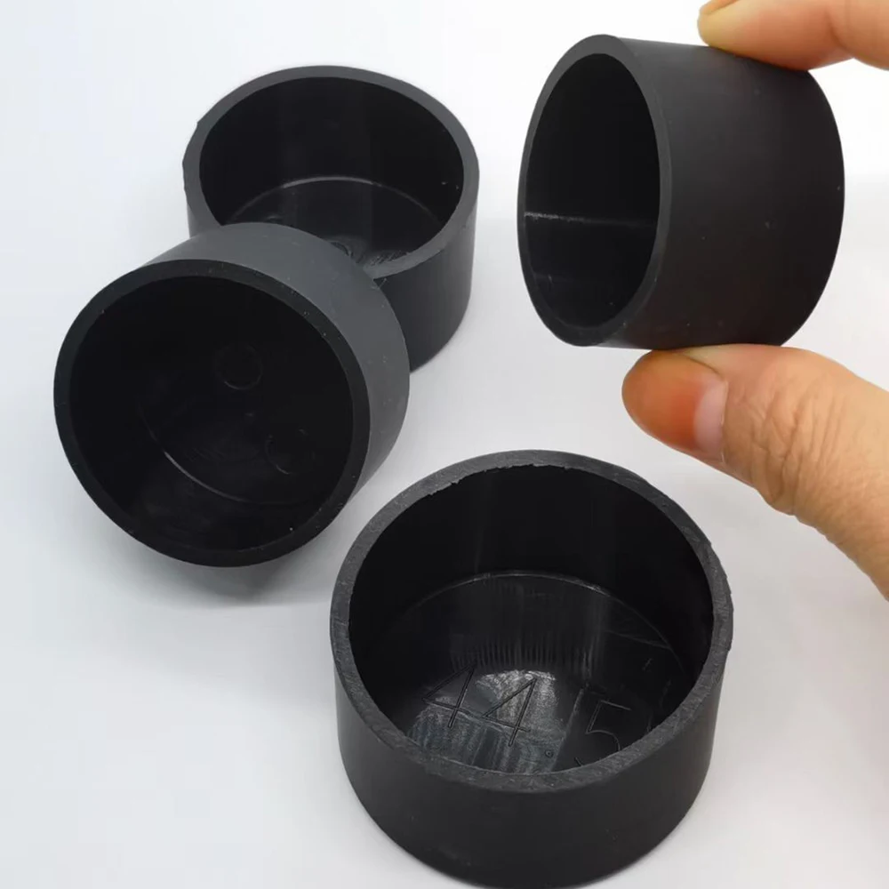 1-3-5Pcs-Silicone-Rubber-Round-End-Caps-Pipe-Cover-Black-42-5-78-5mm ...