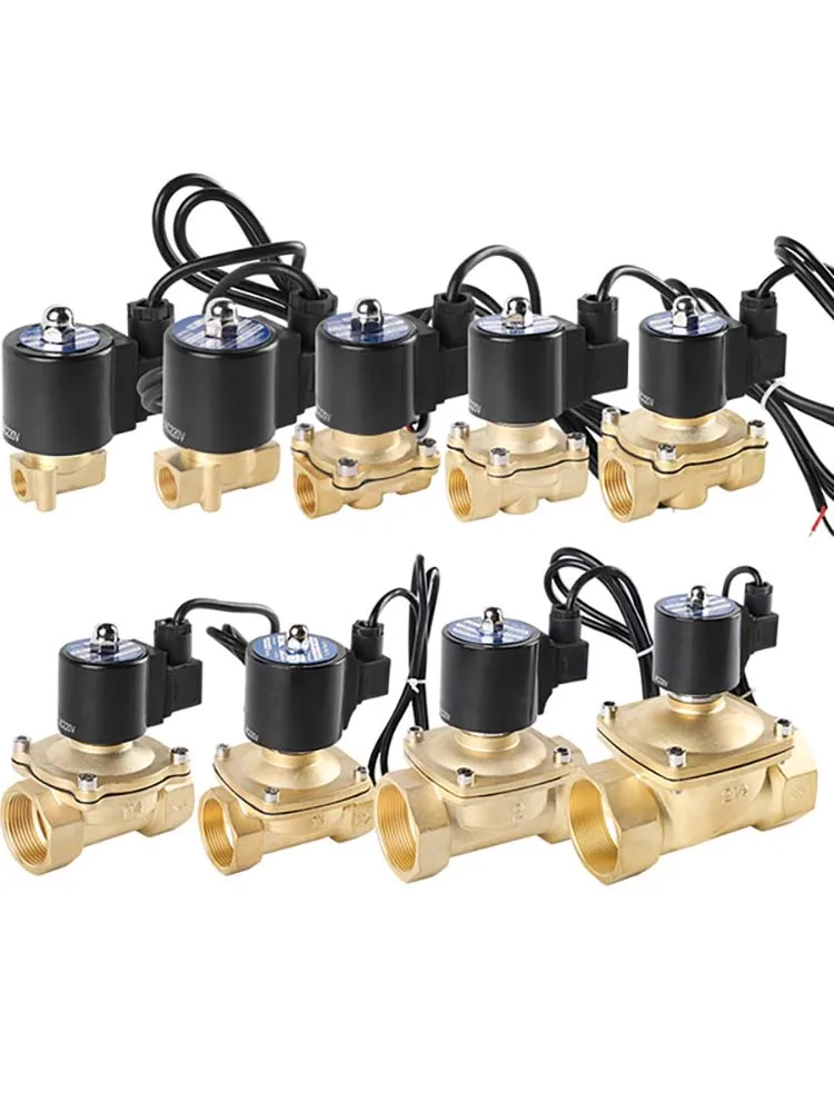 Underwater-Fountain-Solenoid-Valve-Brass-Normally-Closed-IP68-Waterproof-DN10-50-Electric ...