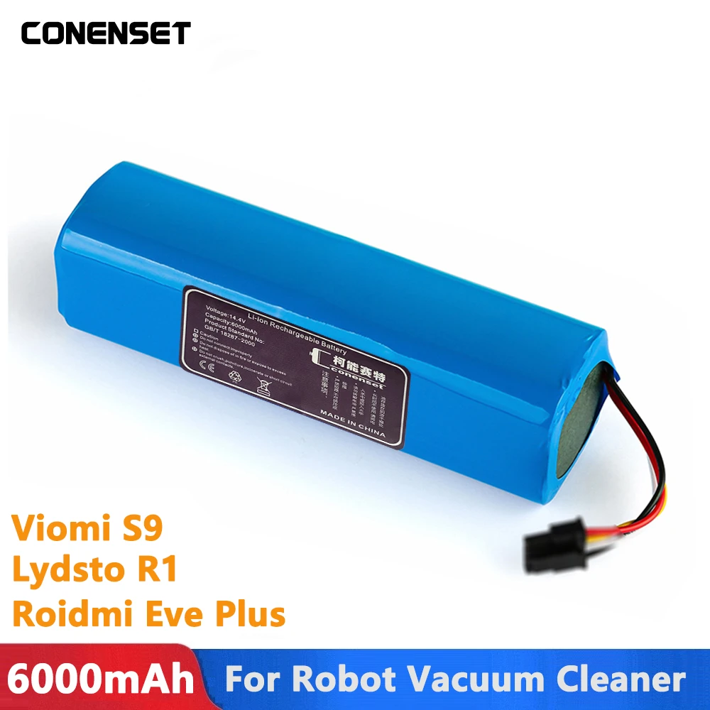 Replacement For Xiaomi Lydsto R1 Roidmi Eve Plus Viomi S9 Robot Vacuum Cleaner Battery Pack ...