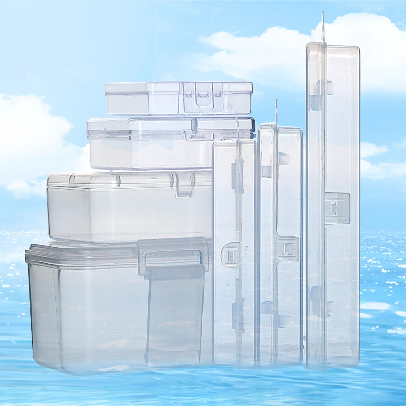 Plastic-PP-Road-Sub-box-Transparent-Rectangular-Tool-Box-Fishing-Gear ...