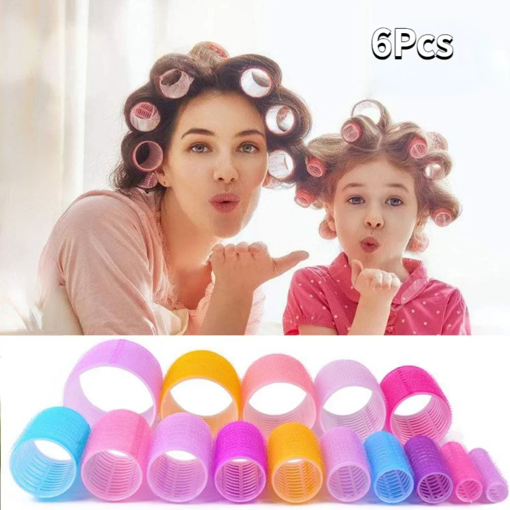 Heatless-Hair-Roller-Salon-Hair-Dressing-Curler-Hair-Roller-Self-Grip ...