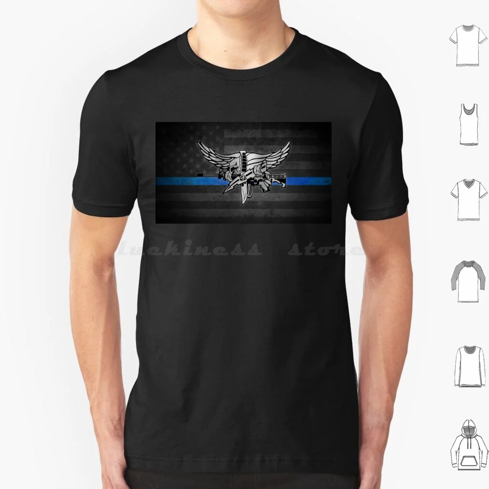Swat American Flag T Shirt Men Women Kids 6xl Swat American Flag Swat ...