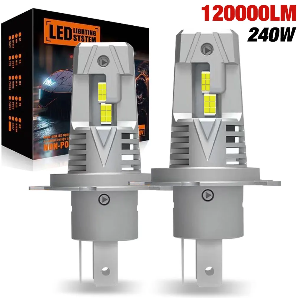 120000LM-H4-LED-Headlight-Bulbs-Canbus-H4-Bulb-3570-CSP-Car-Light-240W ...