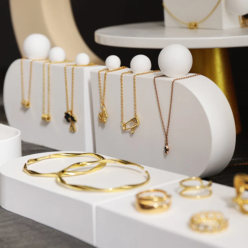 Jewelry-display-tray-shop-tabletop-plaster-ornaments-jewelry-ring ...