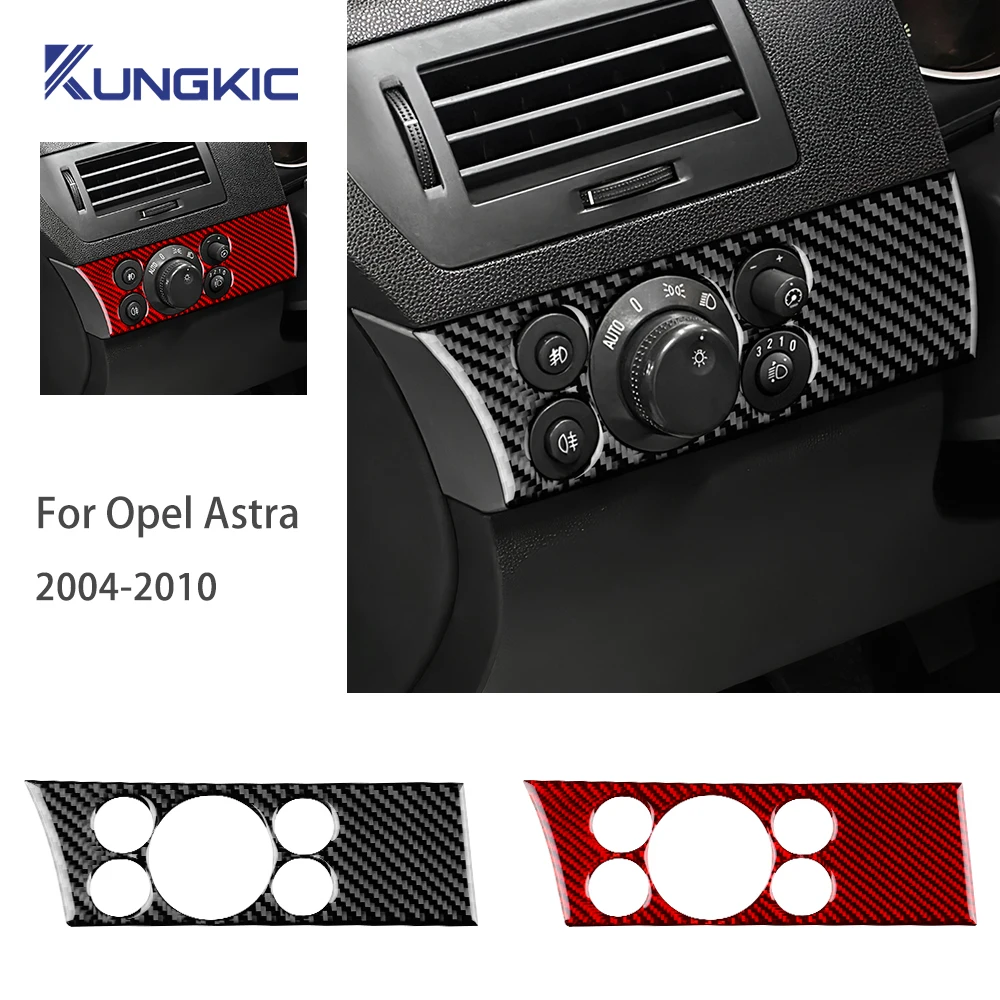Real Soft Carbon Fiber Sticker For Vauxhall Opel Astra H MK5 2004 2005 ...