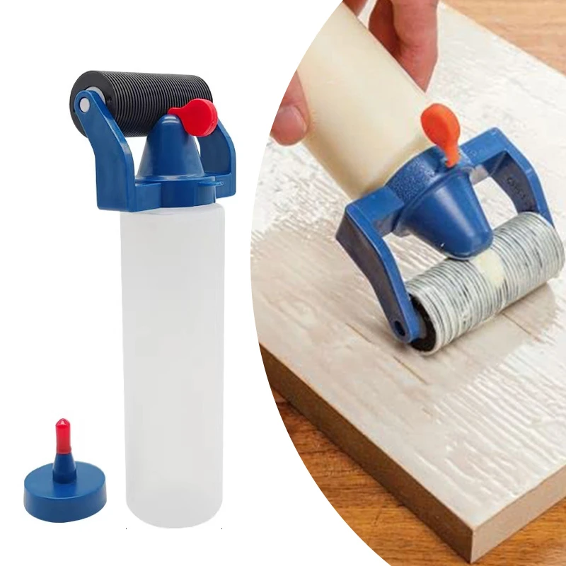Glue Applicator Roller Dispenser PE Plastic Applicator Bottle 8oz Glue ...