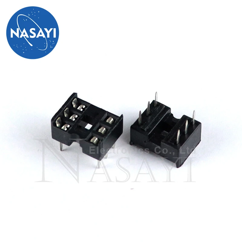 10pcs-lot-IC-socket-integrated-block-in-line-DIP-single-chip ...
