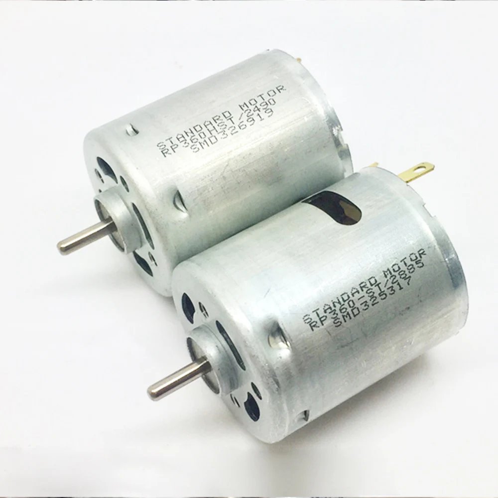 1PCS Standard 360 DC Micro Carbon Brush Motor 3V-6V 20000RPM High Speed ...