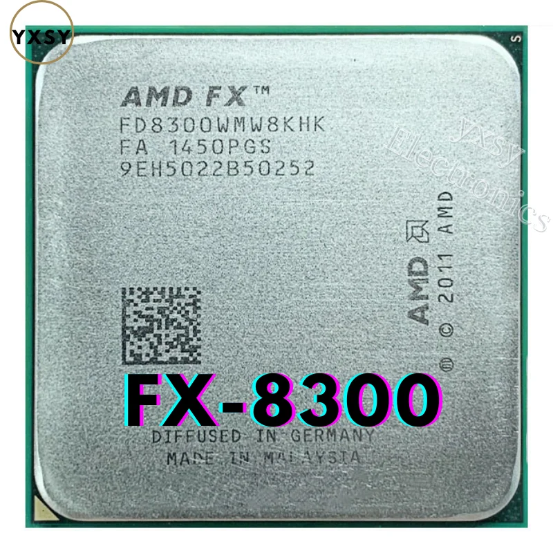 AMD FX 8300 8 코어 프로세서 소켓, AM3 + FX 8300, FX8300 데스크탑 CPU, 3.3GHz, 95W, 8M| | - AliExpress