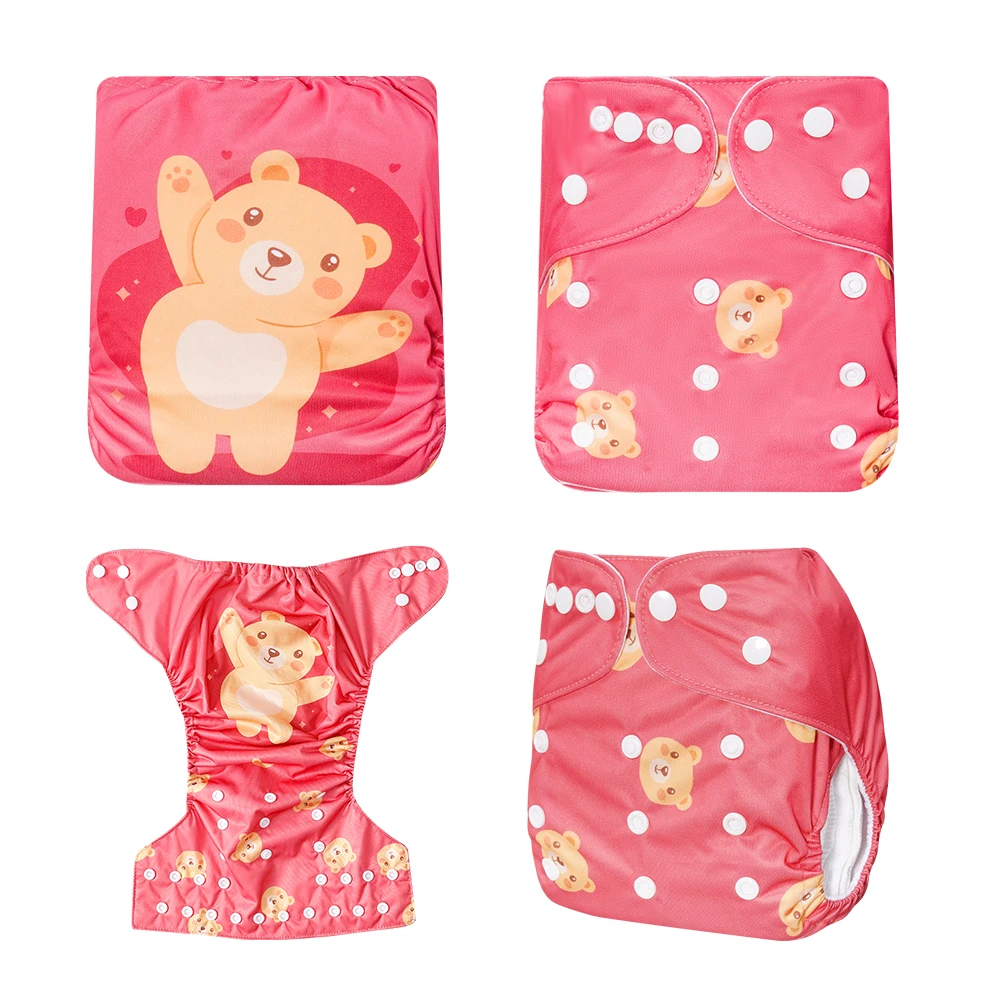 1pcs Digital Position Baby Cloth Diaper Reusable And Eco-Friendly Baby ...