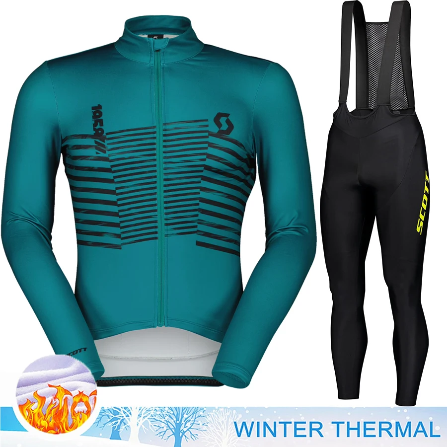SCOTT-Cycling-Suit-Jersey-Men-Set-Bicycle-Men-s-Mtb-Pants-Winter ...