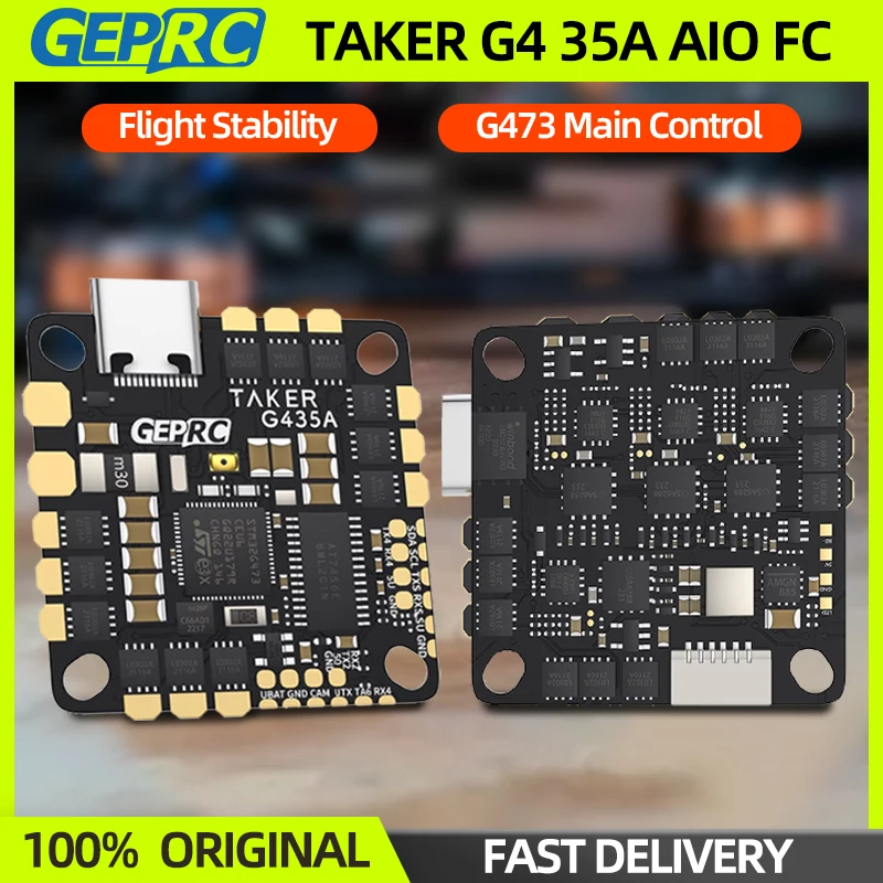 GEPRC-GEP-TAKER-G4-35A-AIO-Flight-Controller-FC-G473-Main-Control ...