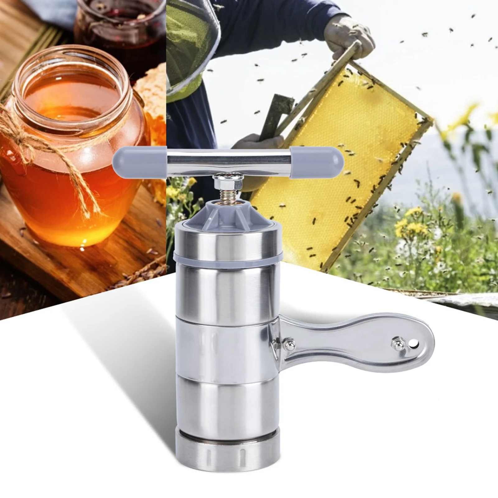 Handheld Honey Presser Mini Portable Honey Extractor Stainless Steel ...
