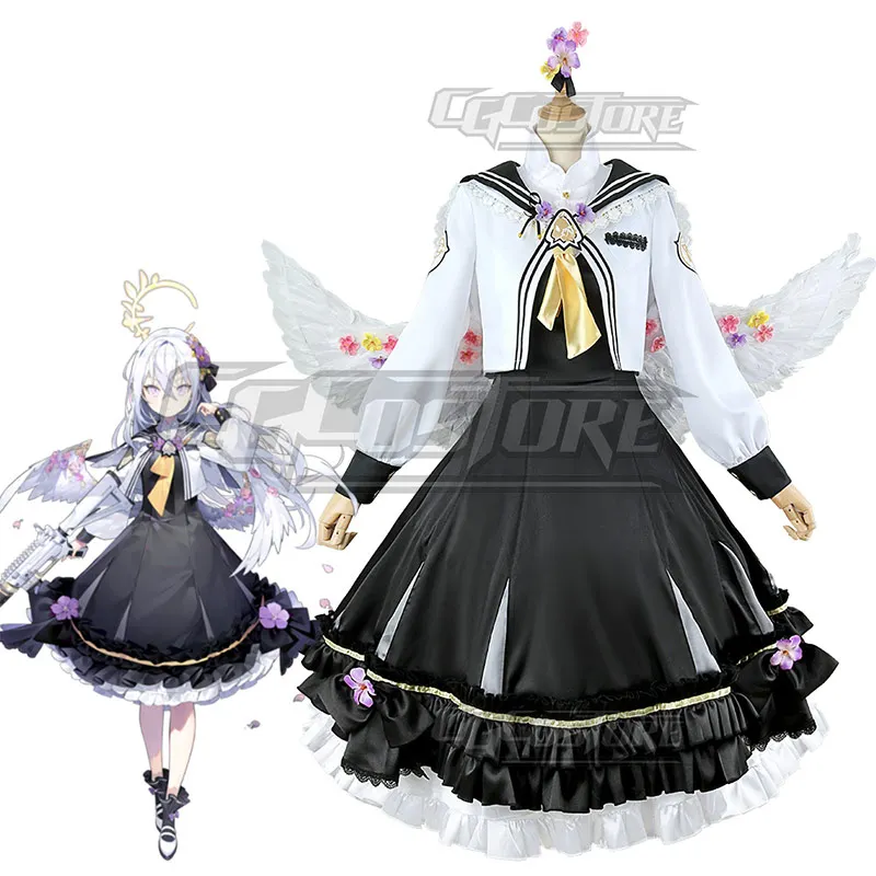 Blue-Archive-Shirasu-Azusa-Cosplay-Costume-Anime-Dresses-Christmas ...