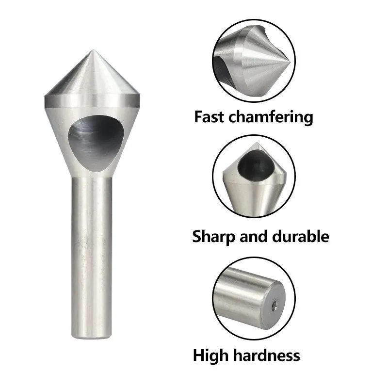 Titán Bevonattal Ellátott Countersink, Deburring Drill Fúró Lyuk Vágó ...