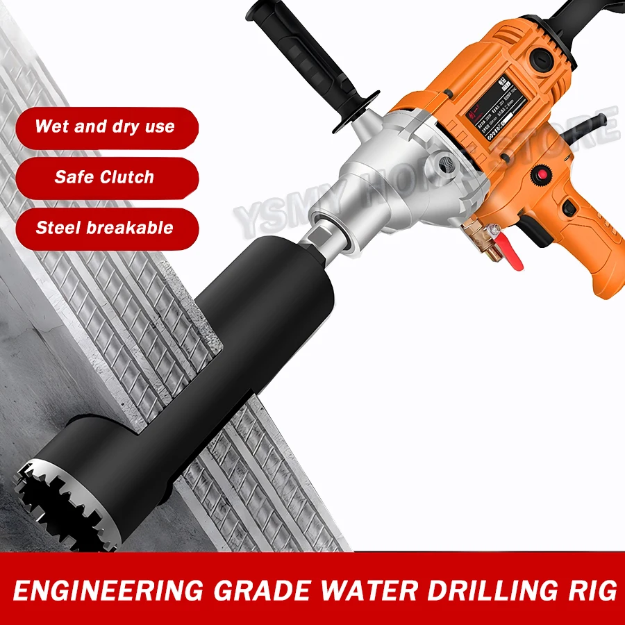 Diamond Core Drilling Machine Dry Wet Engineering Handheld concrete ...
