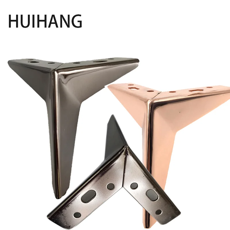 4Db Luxus Stílusú Fém Kanapé Lábak, Dohányzóasztalok, Tv -Szekrények ...