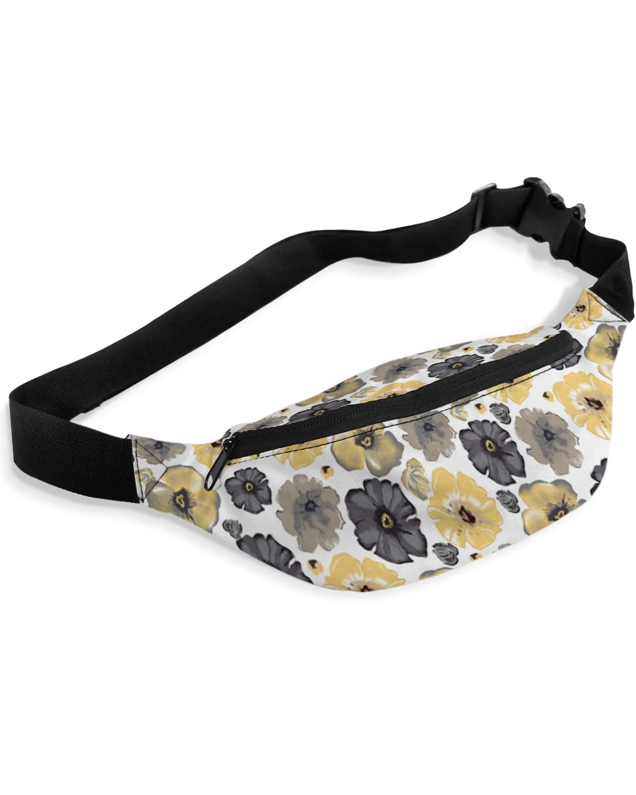 Watercolor-Big-Flower-Waist-Packs-Shoulder-Bag-Unisex-Messenger-Bag ...