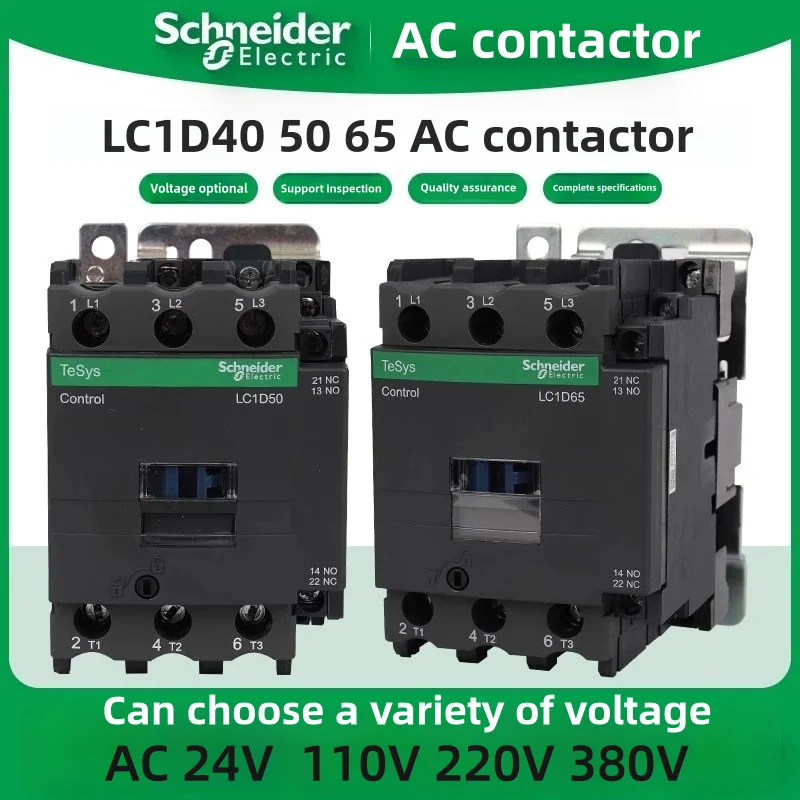 Schneider-Style-Lc1D40-50-65-M7C-Q7C-F7C-110V-220V-380V-40A-50A-65A ...