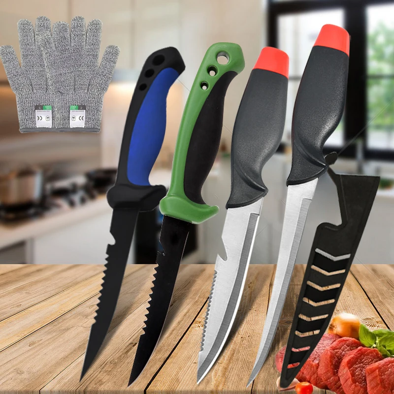 Ensemble-de-couteaux-fileter-le-poisson-en-acier-inoxydable-coupe ...