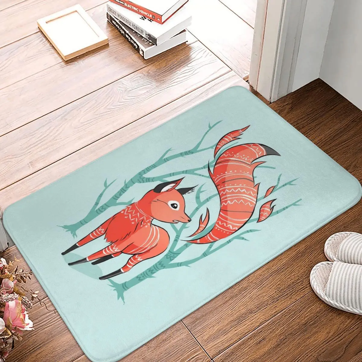 Winter-Fox-Doormat-Rug-Carpet-Mat-Non-slip-Footpad-Absorbent-Entrance ...
