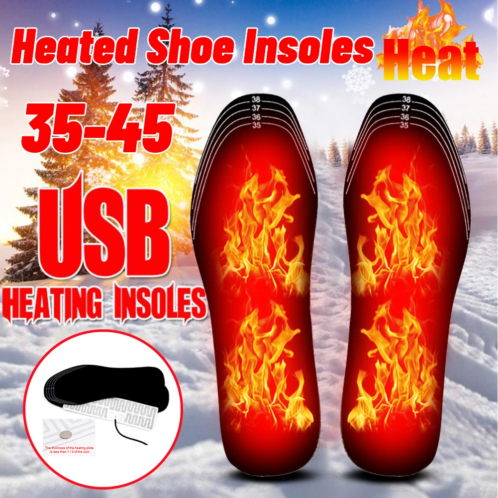 USB-Heated-Shoe-Insoles-Electric-Foot-Warming-Pad-Feet-Warmer-Sock-Pad ...