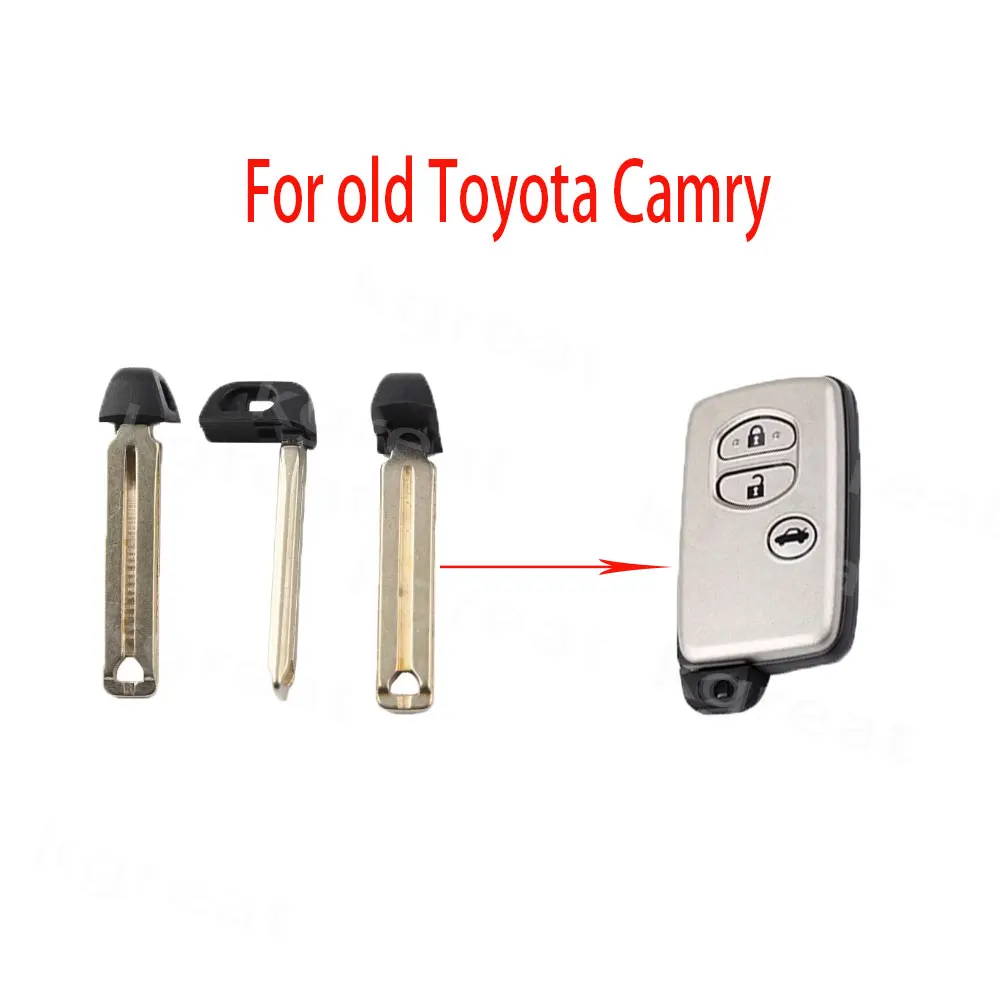 10pcs Emergency Smart Prox Remote Key Fob Uncut Blade Blank Insert for ...