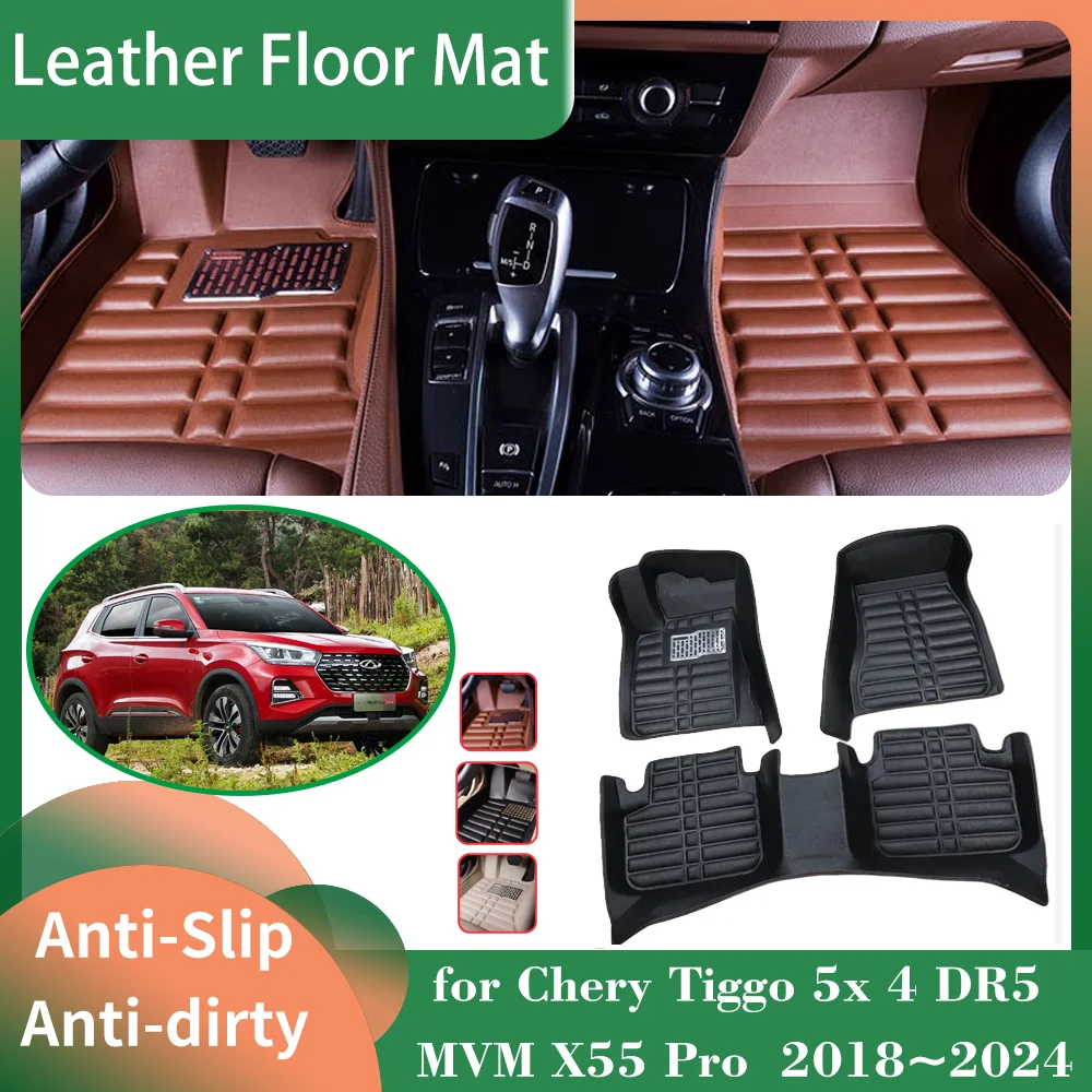 Leather-Floor-Mat-for-Chery-Tiggo-5x-4-DR5-MVM-X55-Pro-2018-2024-Foot-Interior.png