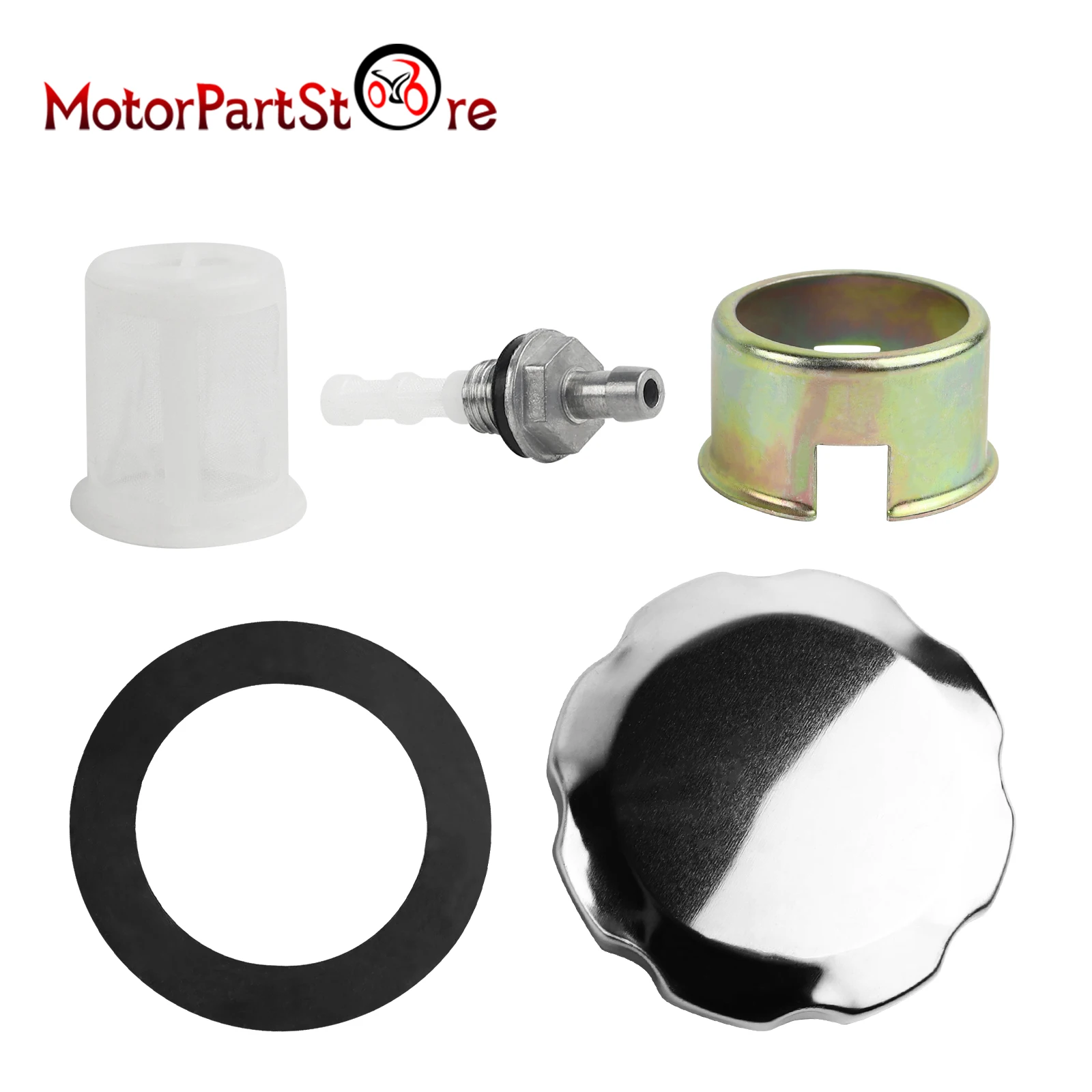 Gas Cap Fuel Tank Cap Joint Filter Kit for Honda GX390 GX340 GX270 ...