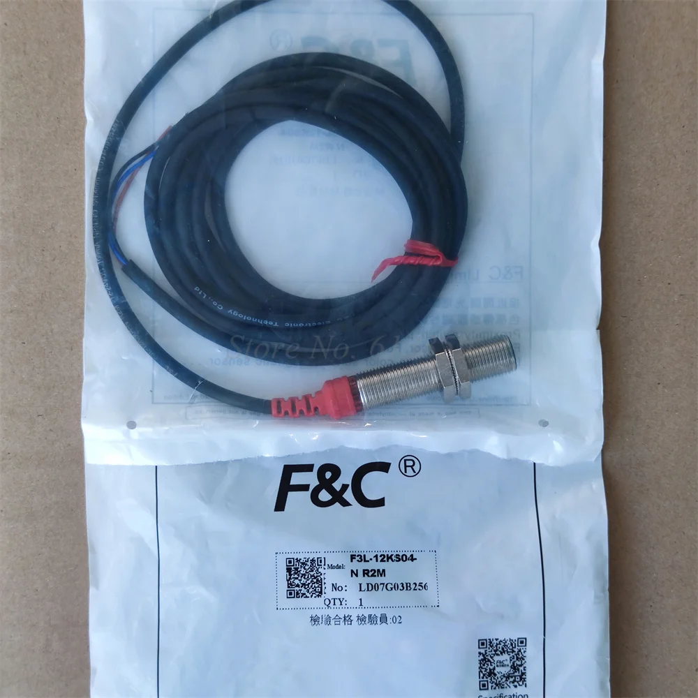 New brand original F&C M12 proximity switch F3L-12KS04-N R2M F3L-12KS04 ...