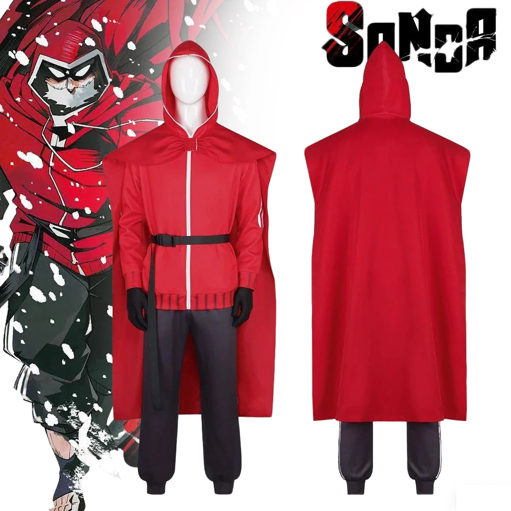 Anime Transform Into Santa Claus Fantasia Sanda Cosplay Costume Top ...