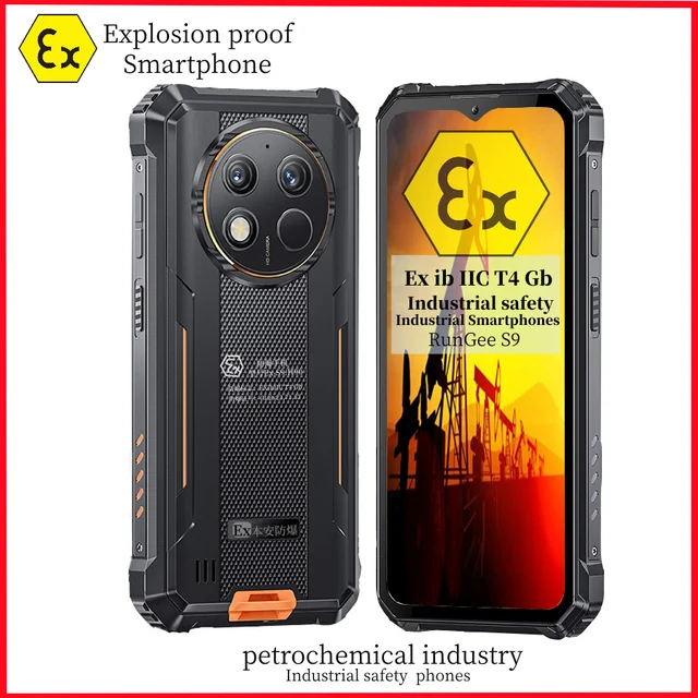 Explosion Proof Rungee S9 Smartphone IP68 Waterproof 8GB RAM 256GB ROM ...