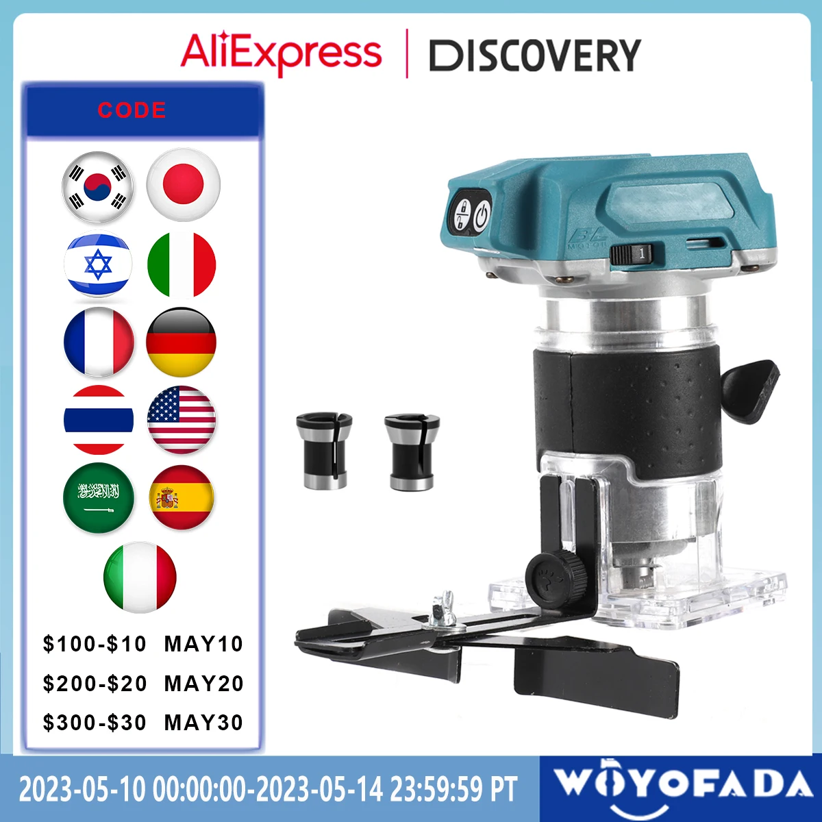 Trimmer Machine Wood Router Woodworking | Electric Hand Trimmer Wood ...