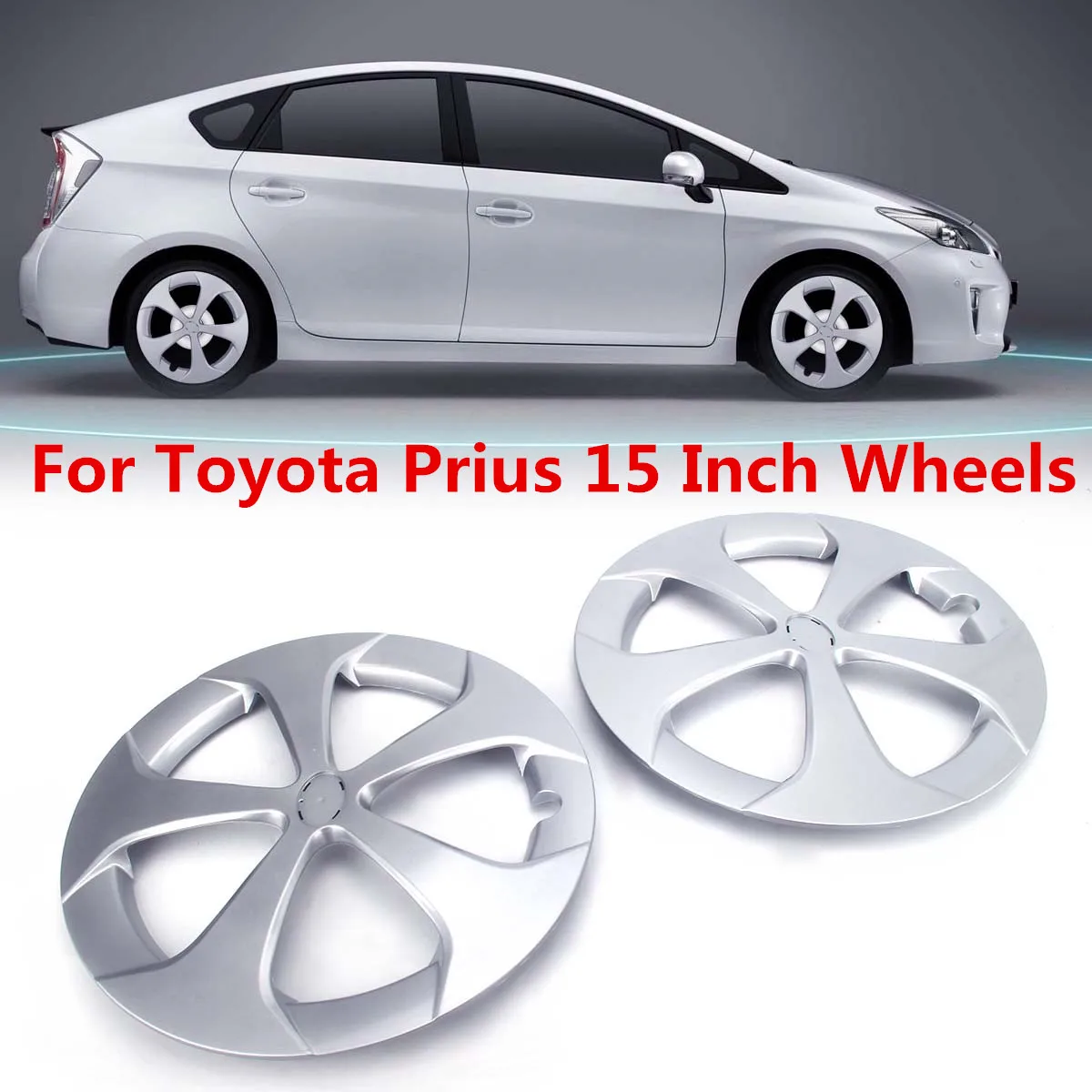 2pcs-15inch-Car-Wheel-Cover-Hub-Cap-Replacement-For-Toyota-Prius-2010 ...