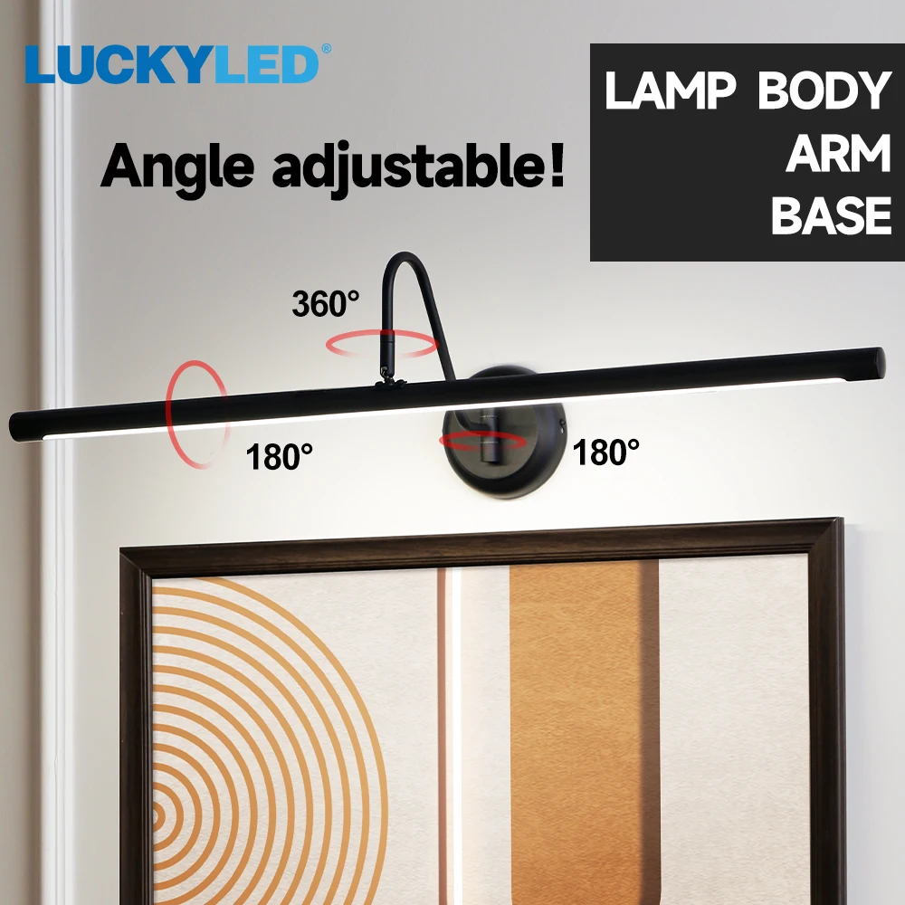 LUCKYLED-Led-Wall-Lamp-80CM-100CM-AC85-265V-Bathroom-Mirror-Light ...