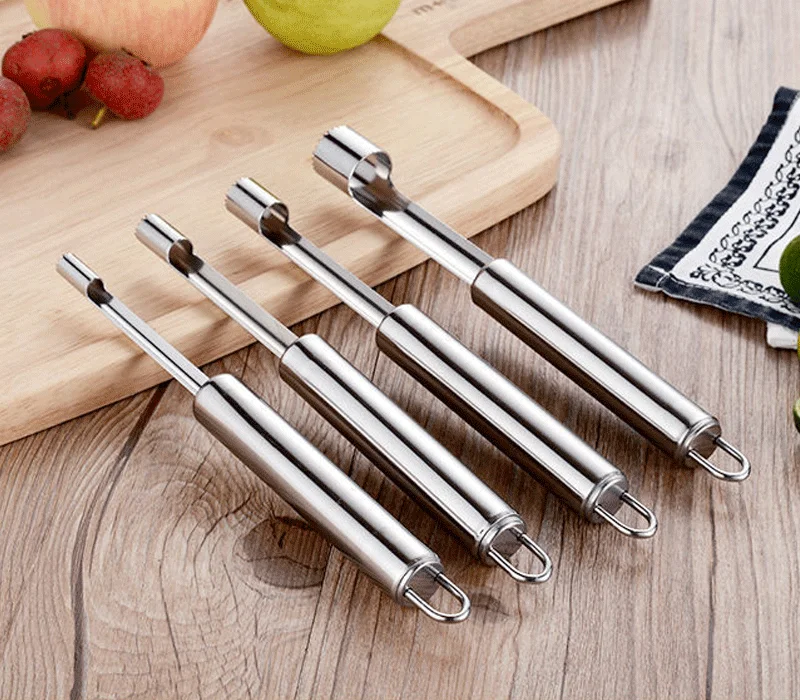 4-piece-Set-of-Stainless-Steel-Fruit-Corer-Household-Multi-functional ...