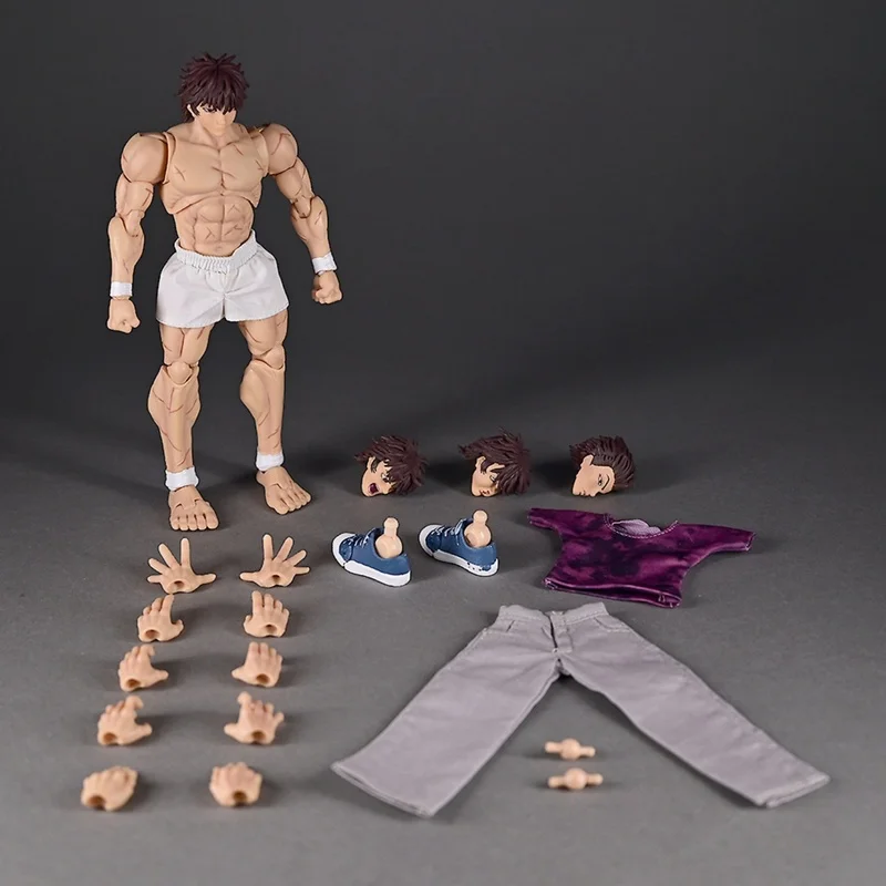 Baki Hanma Yujiro Hanma Demon Back 17CM Multi-Accessories Articulated ...