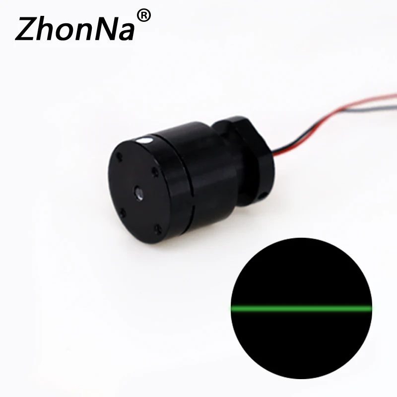 Green-Light-Laser-Module-520nm-35mW-Starlight-Horizontal-Line-Metal ...