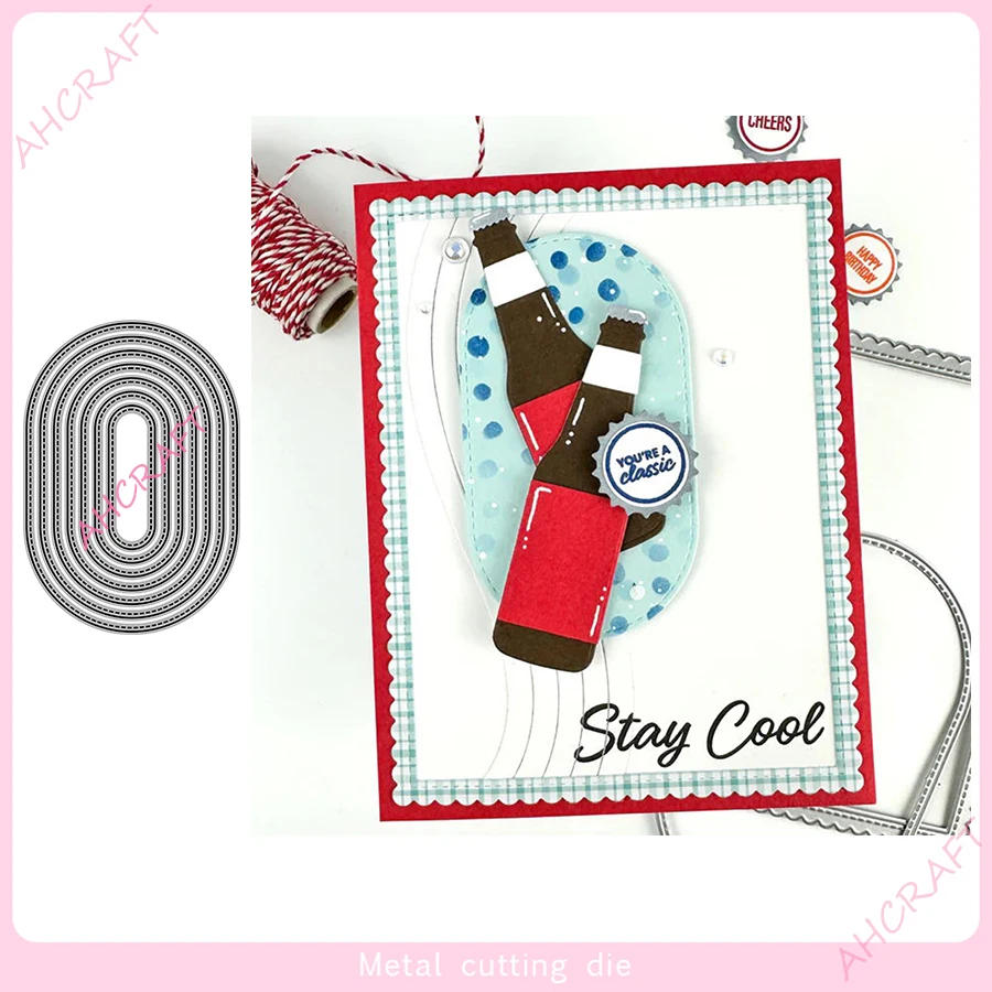 Stitched-Oblong-STAX-Metal-Cutting-Dies-for-diy-Scrapbooking-Photo ...